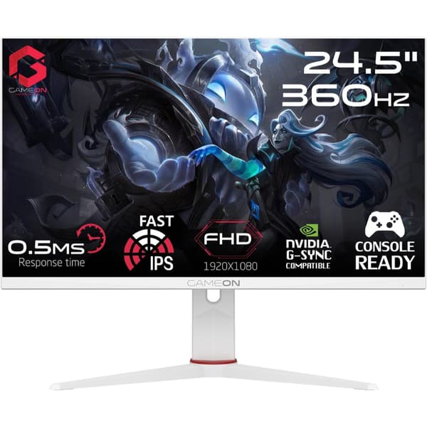 Gameon Artic Pro Series 24.5 Inch 360Hz Fast IPS FHD 0.5ms Response ...