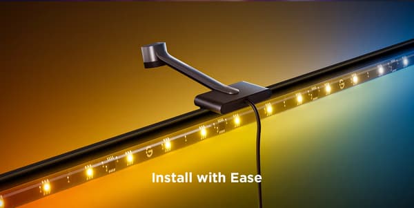 Govee TV Backlight 3 Lite RGBICW with Camera & Fish-Eye Correction for ...